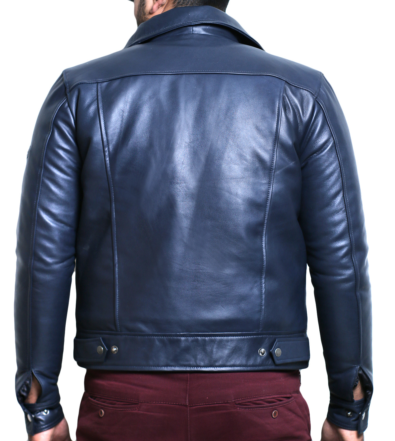 Laverapelle Mens Black Genuine Lambskin Leather Jacket - 1501200 | eBay